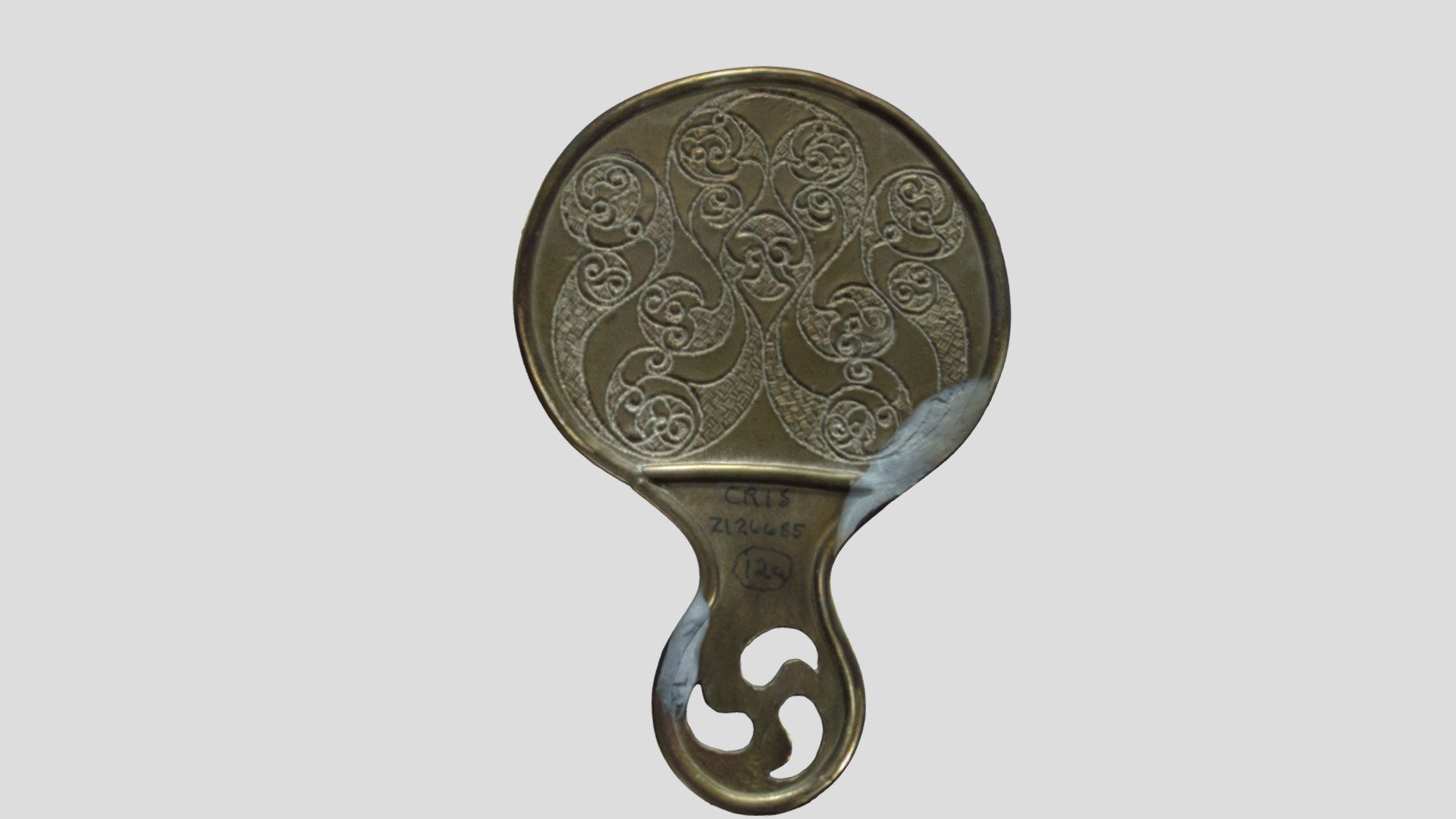 Bronze mirror - 3D model by Aberdeen City Libraries ...