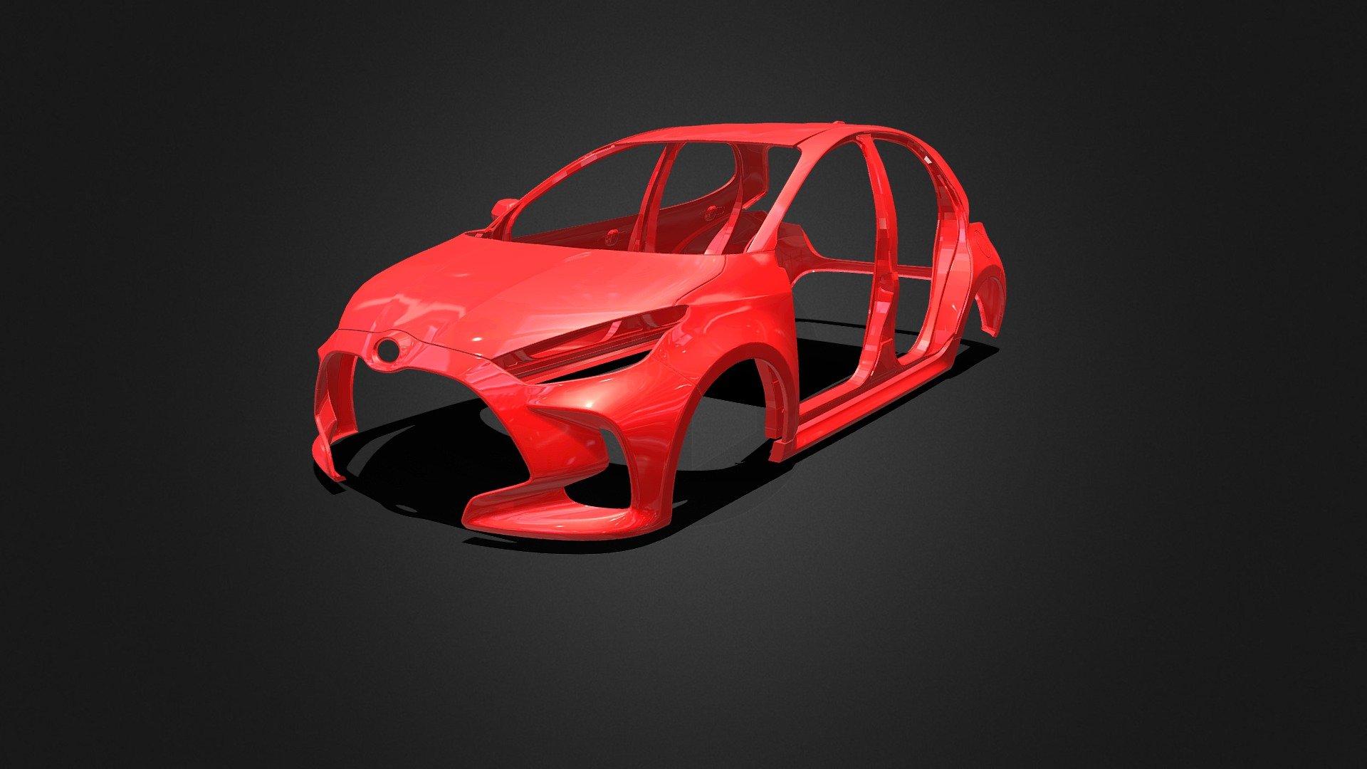 Toyota Yaris W.I.P - 3D model by Davidson (@a0930582398) [b5729ca ...