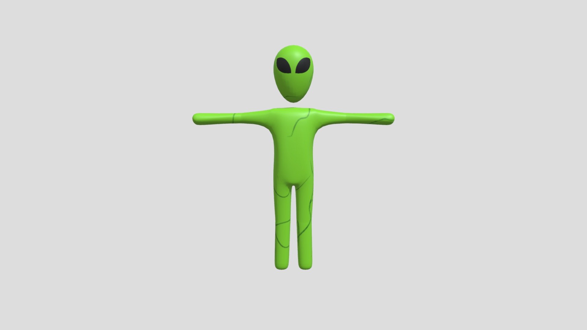 Alien Character T-Pose - 3D model by NeurShop [b572fa0] - Sketchfab