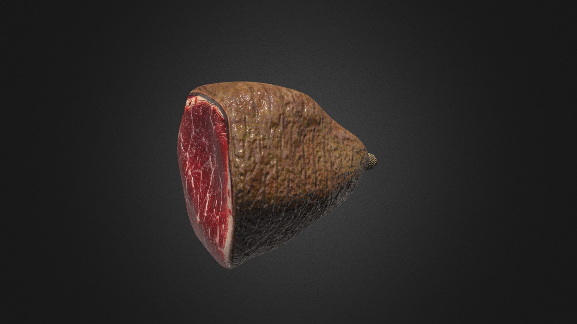 Ham Piece (game ready asset) - Download Free 3D model by Aparicio Silva ...