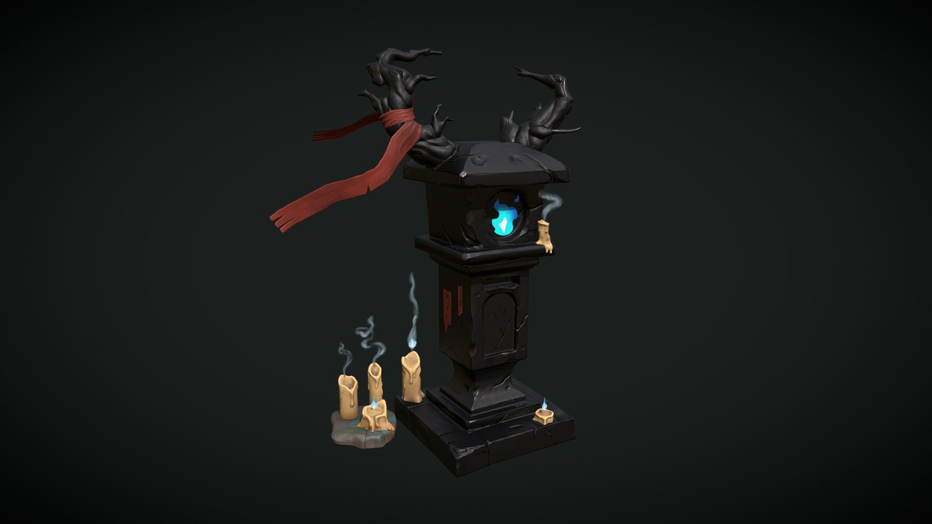 The Mailbox of the Forest Spirit - 3D model by siapap [b5753b4] - Sketchfab