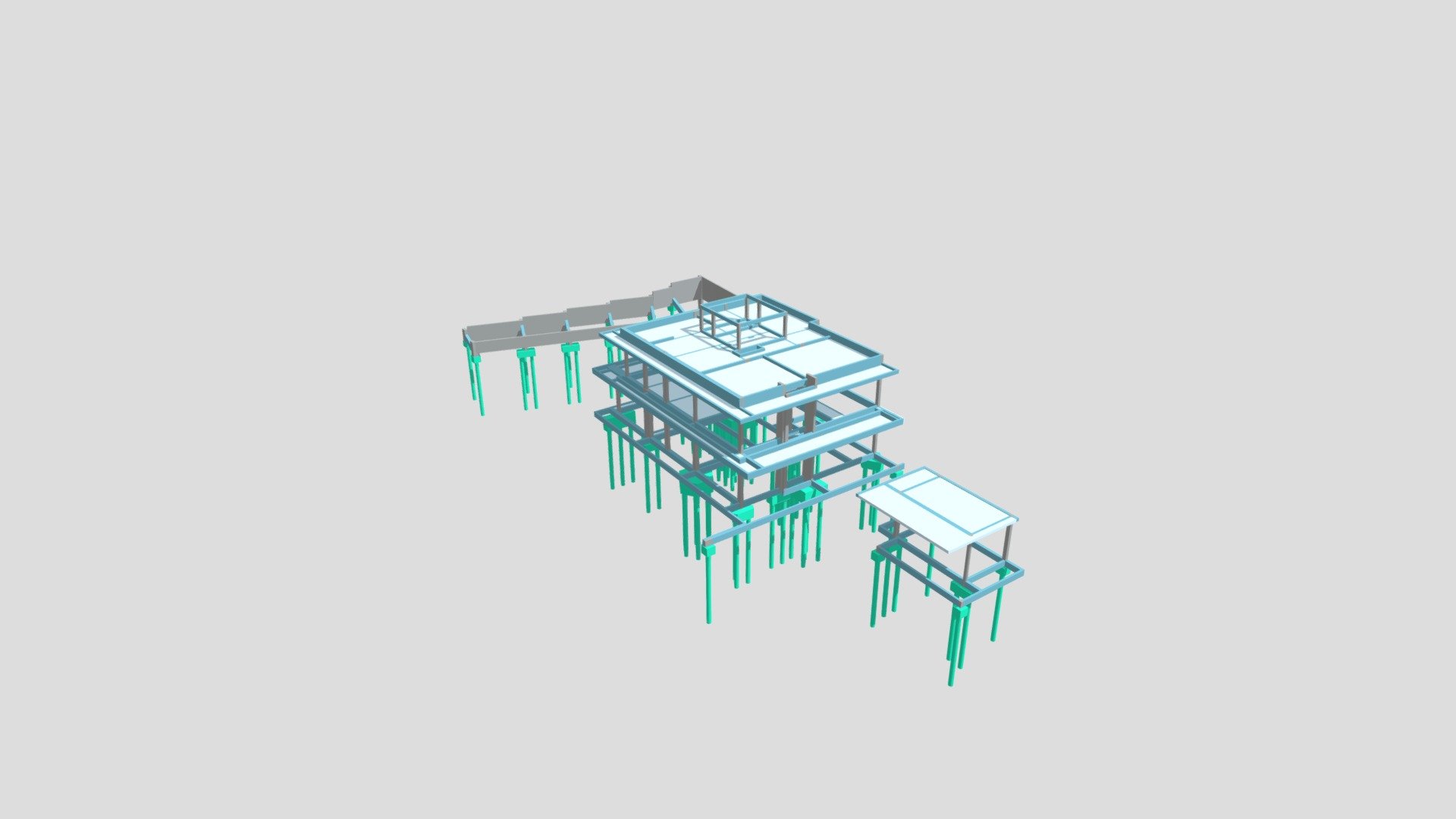 Estrutural IFC - 3D model by lucianomartinrcc [b575751] - Sketchfab