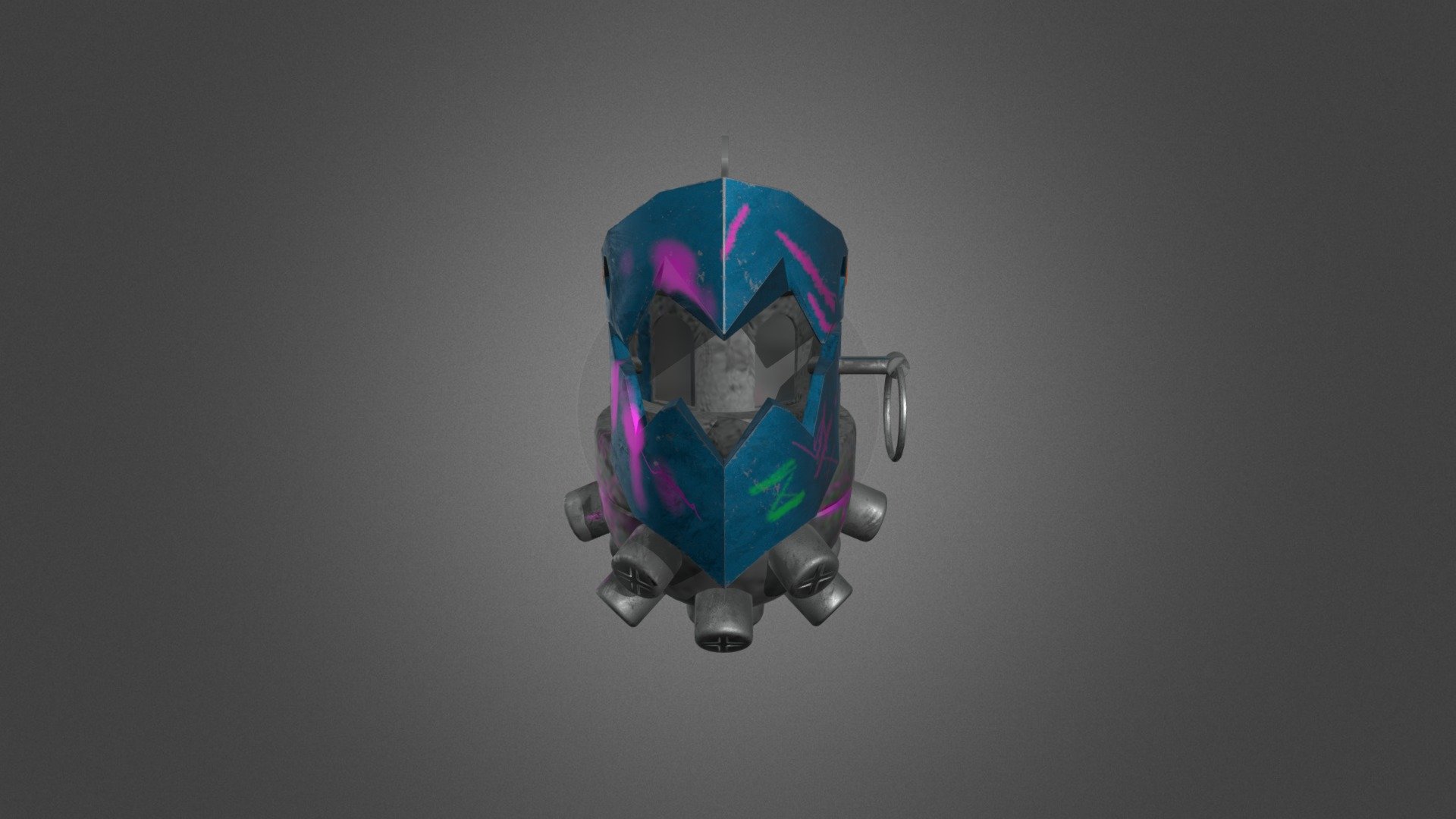Jinx's Bomb - 3D model by Hanhan Lin (@HanhanLin) [b5787a5] - Sketchfab