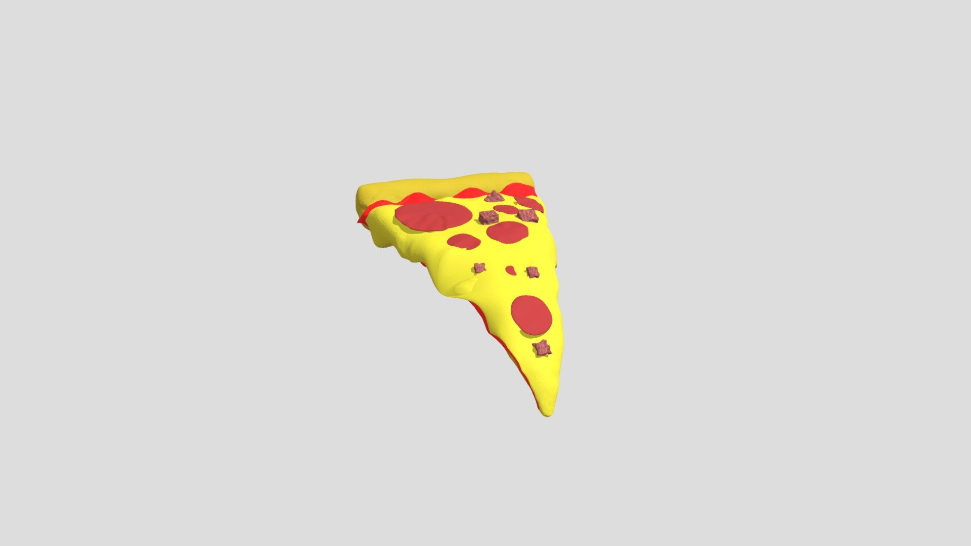 Pizza - 3D model by christopher (@DBS2050) [b57b0e0] - Sketchfab