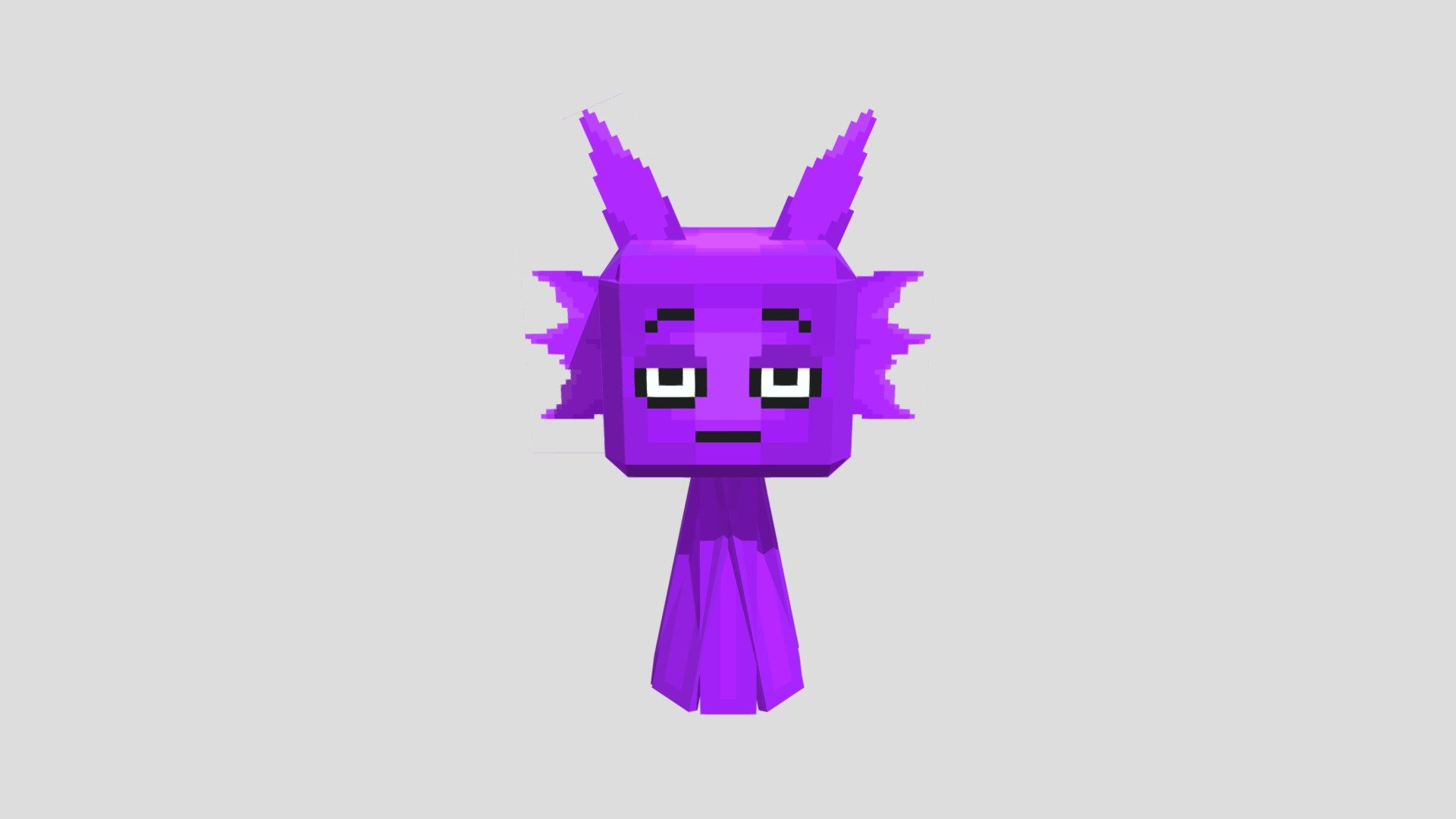 Minecraft_sprunki_durple - Download Free 3D model by brantleydugger ...