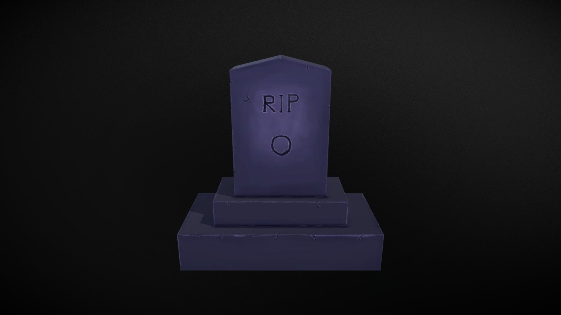 Gravestone Painted - 3D model by Sahir Virmani (@sahirvirmani) [b57d33d ...