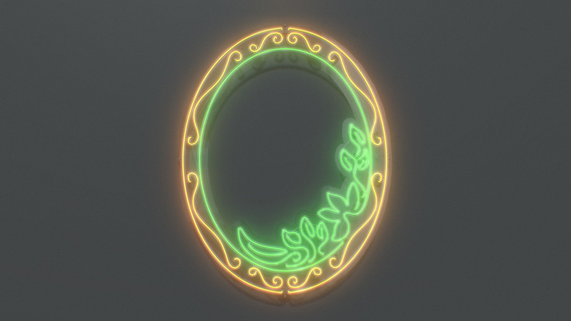 Picture Frame 5 - Neon Sign - Buy Royalty Free 3D model by NEONPLEX ...