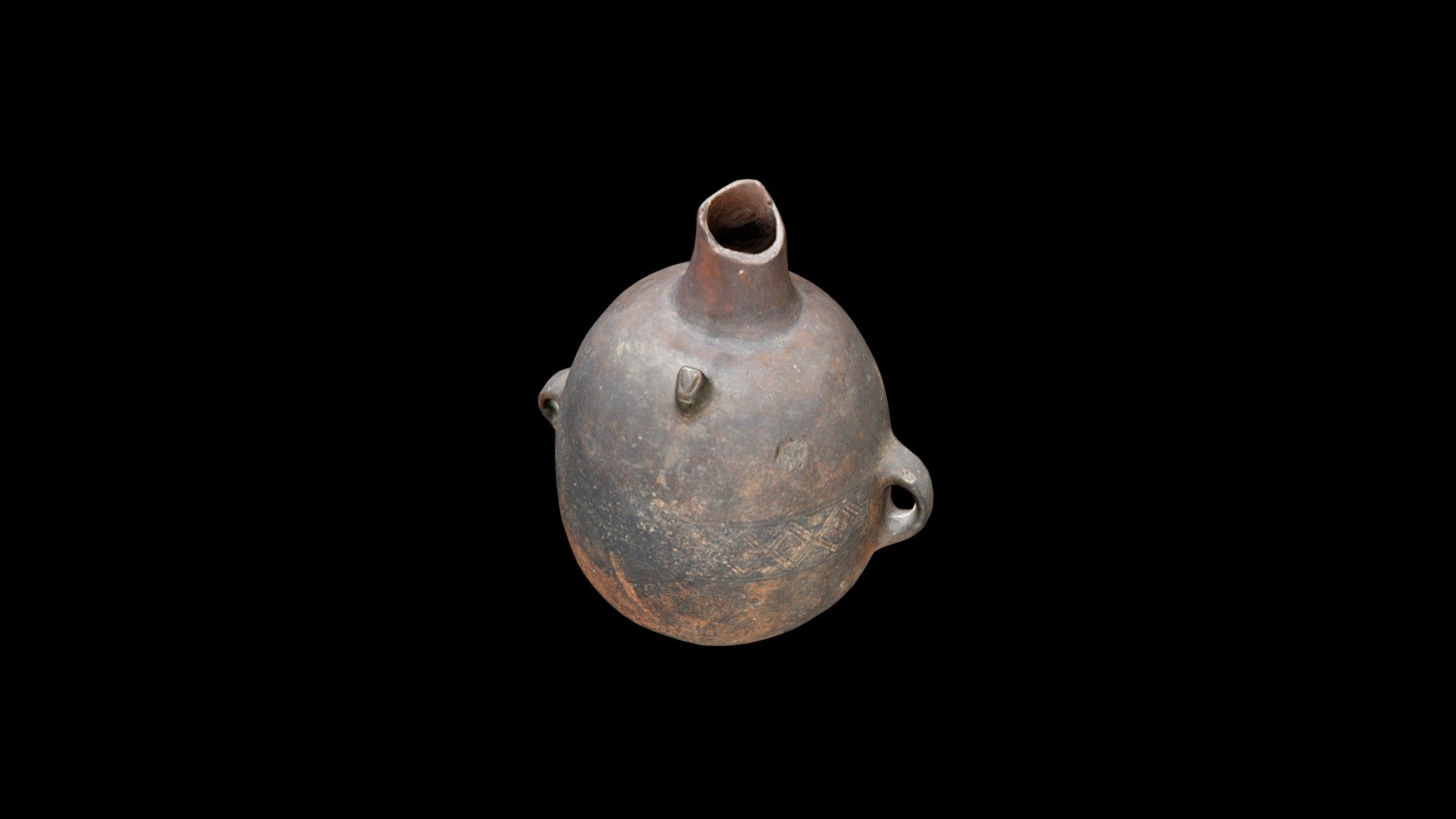 Aríbalo Chachapoyas - Inca - Download Free 3D model by Ministerio de ...