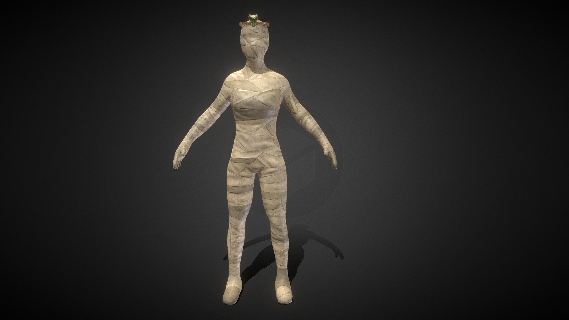 Mummy - 3D model by barangamga [b57e2fc] - Sketchfab
