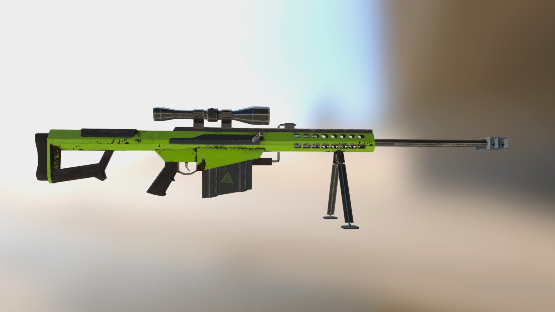 Rifle Flash Color - 3D model by viktorn13 [b57e682] - Sketchfab