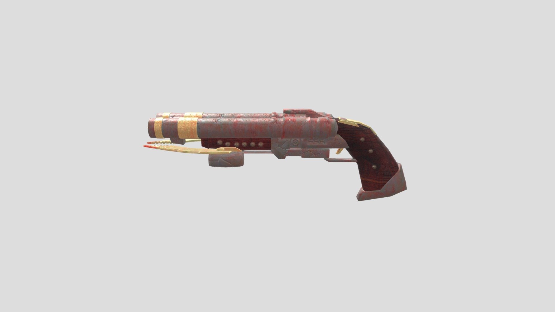 Super Shotgun Textured - 3D model by BWallace [b57fc8c] - Sketchfab