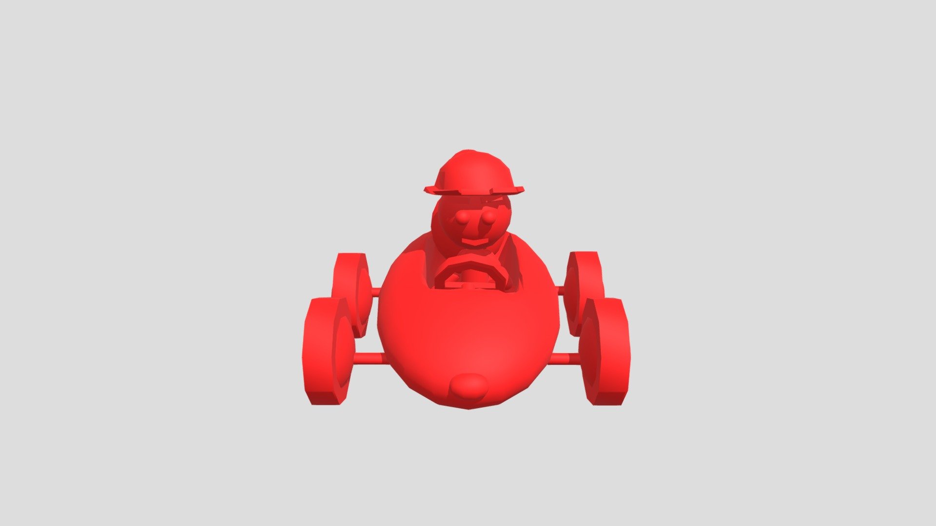 Mii character and car Model - Download Free 3D model by mgramajoo0001 ...