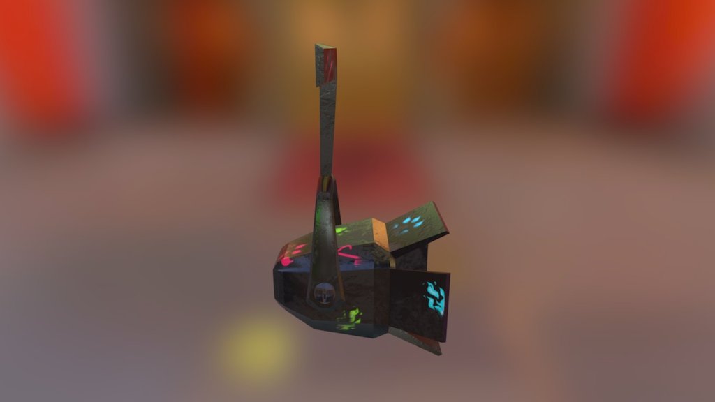 coyote box o chaos texture pass 1 - Download Free 3D model by ...