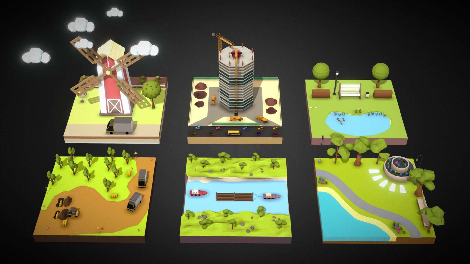 Polygon Ultimate Combo Pack - Buy Royalty Free 3D model by StreakByte ...
