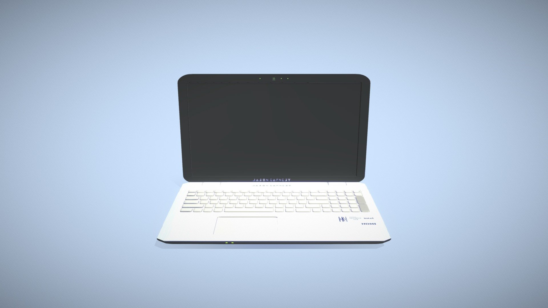 laptop - 3D model by JasonEarnest [b58425f] - Sketchfab