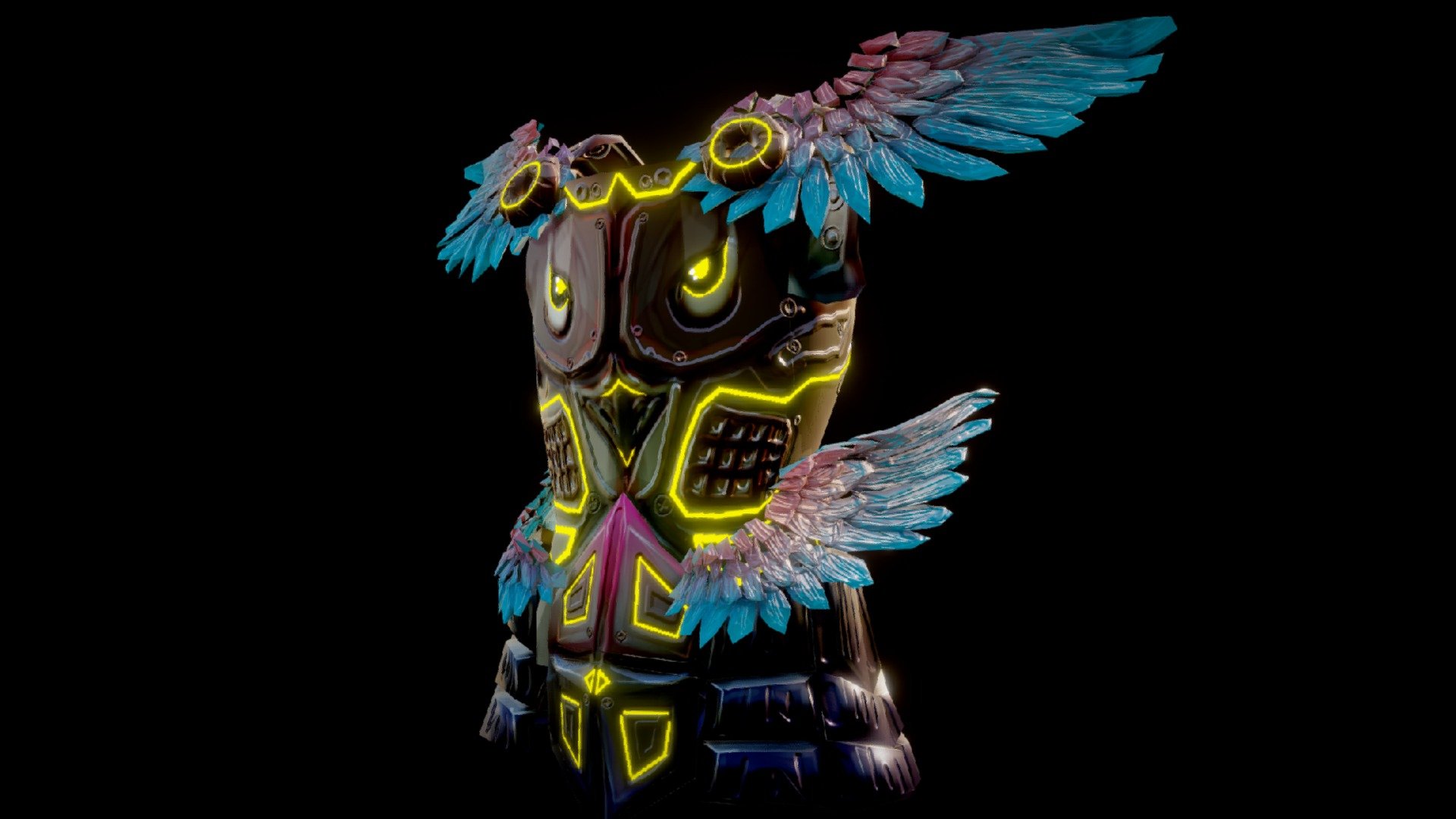 wing_armour - Download Free 3D model by YunXi Zheng (SamMi ...