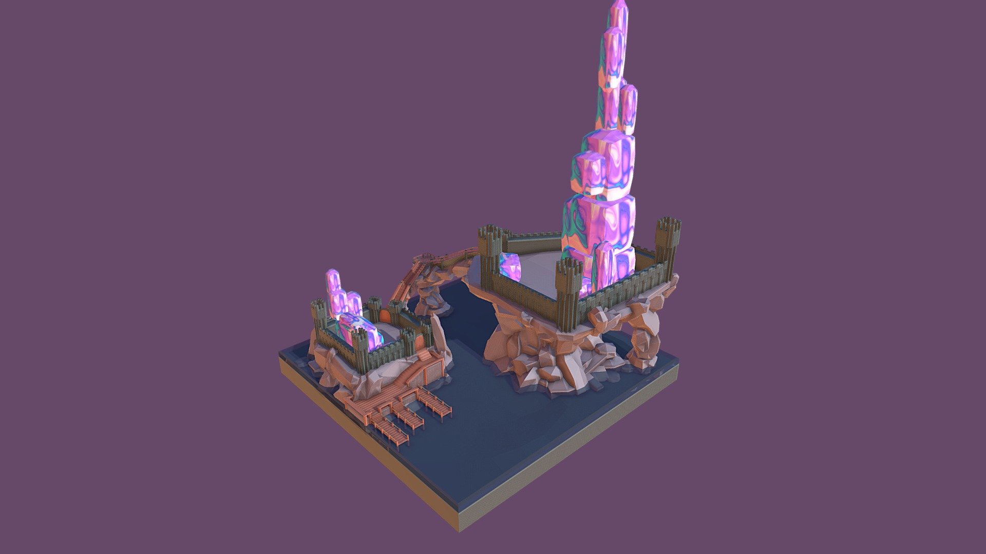 Creative Castle - 3D model by MarijnHaerens [b585e2f] - Sketchfab