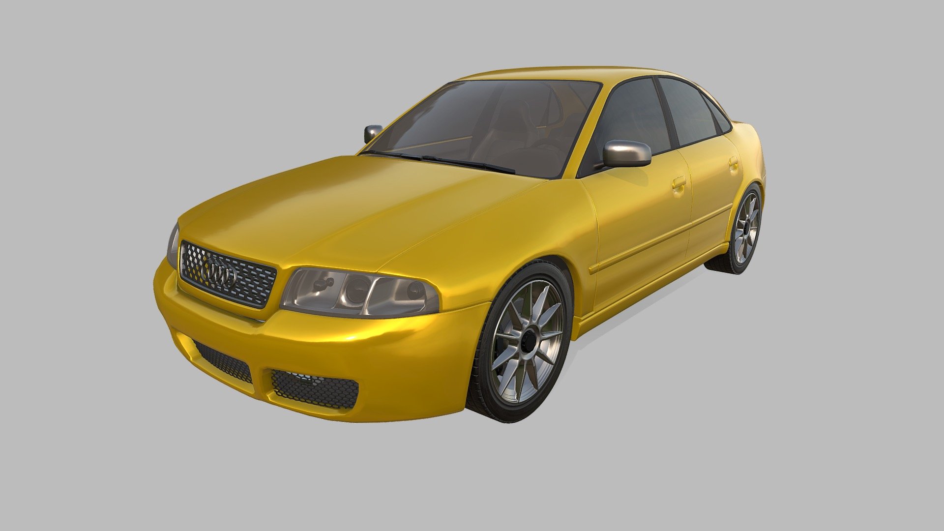 Audi A4 (B5) - Download Free 3D model by MMC Works (@mmcworks) [b5861dd ...