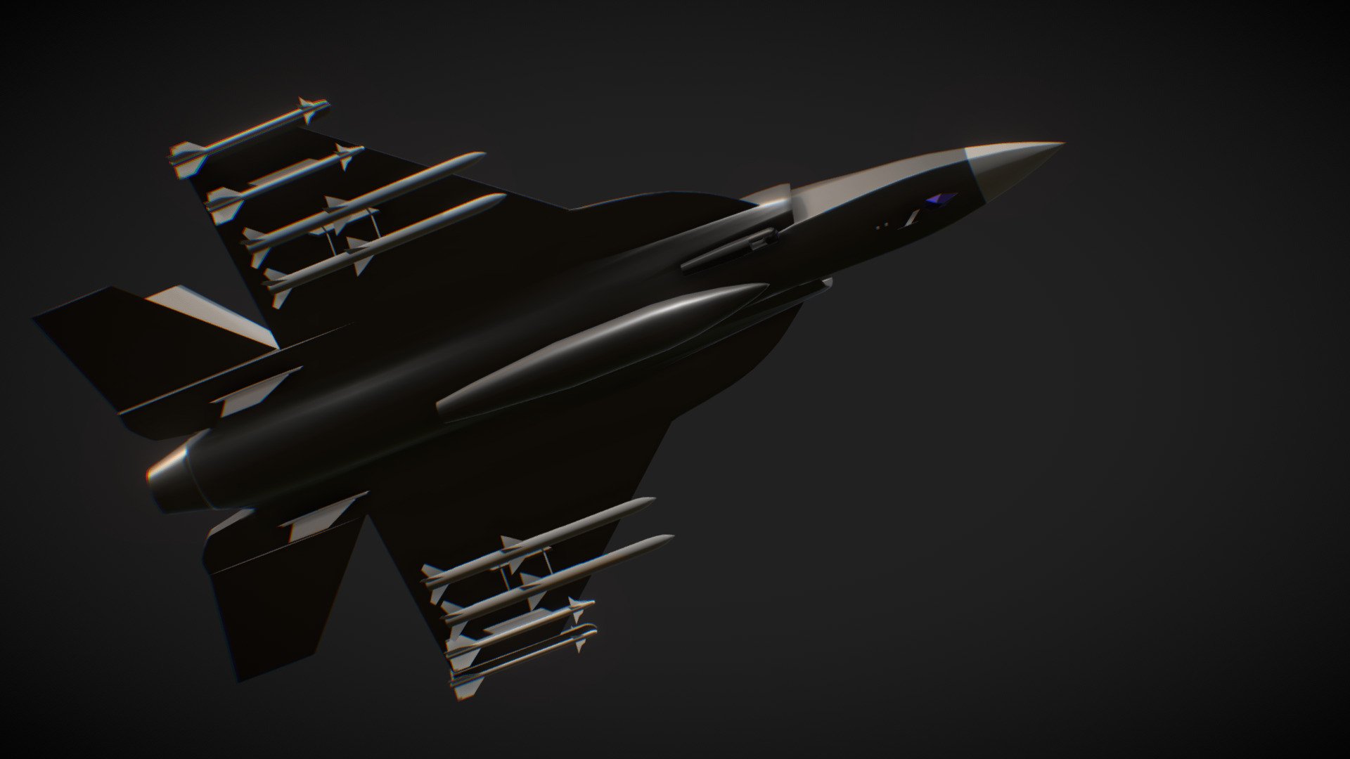 JF-17 THUNDER CONCEPT MODEL GAME-READY (LOWPOLY) - 3D model by BRAMSH ...