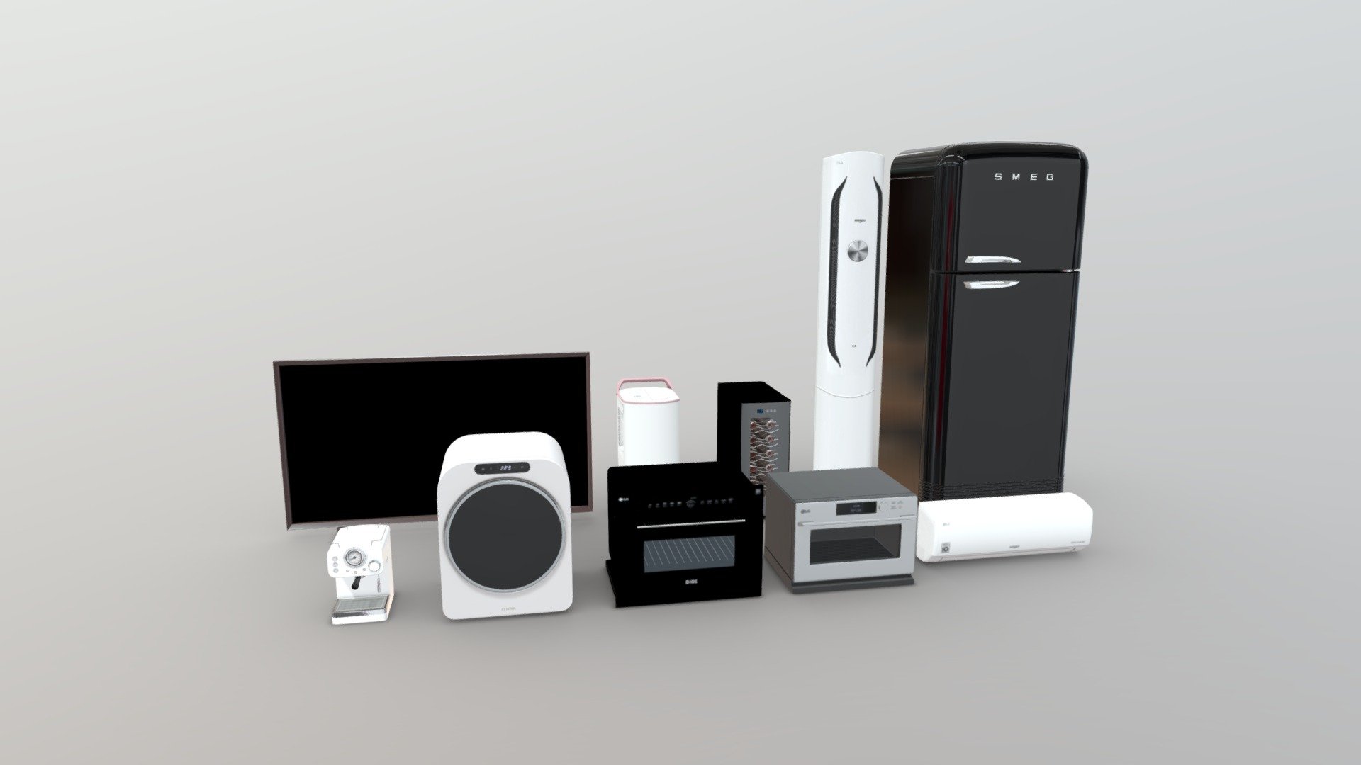 10 electronic models #2 - Buy Royalty Free 3D model by interior model ...