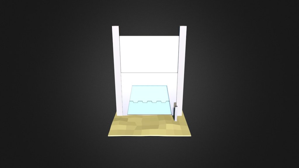 Low Poly - Modern door (Animation) - 3D model by timyboy12345 [b5865de ...