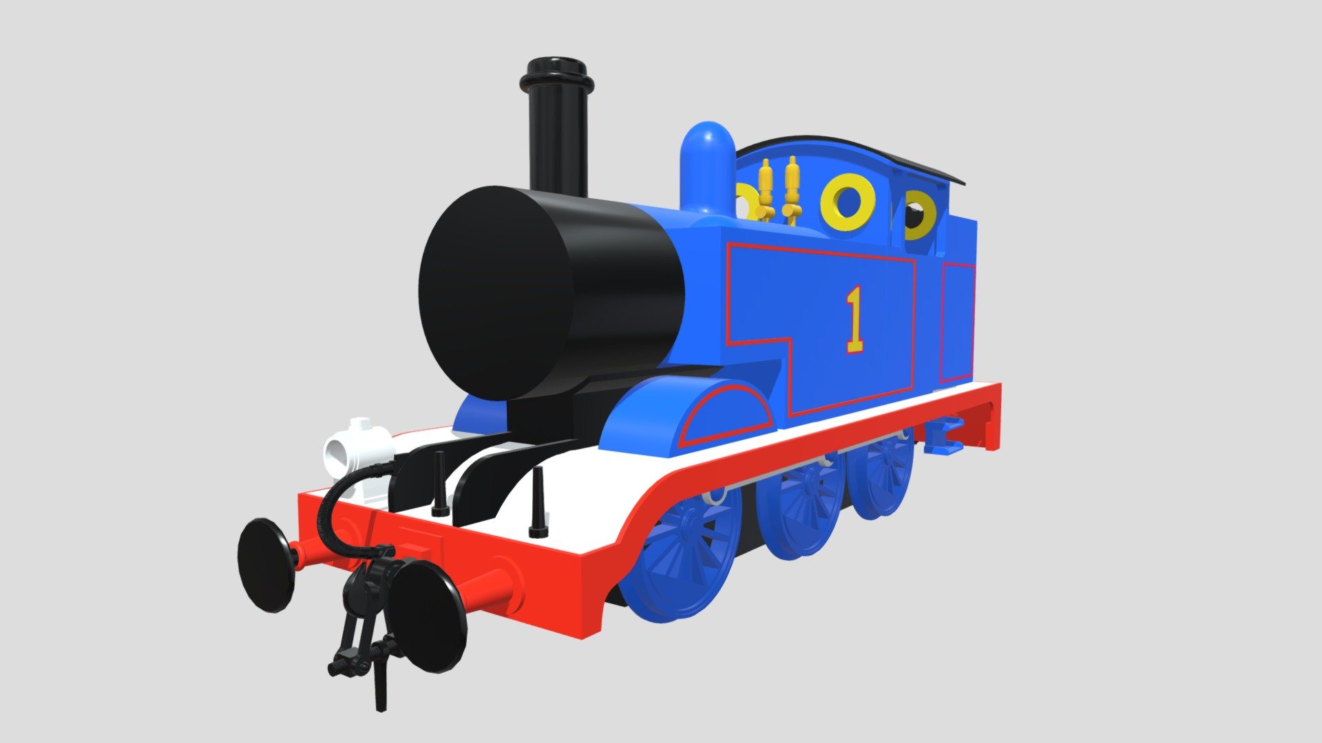 Thomas the Tank Engine (PC Game Model) - 3D model by stumpyfunnel ...