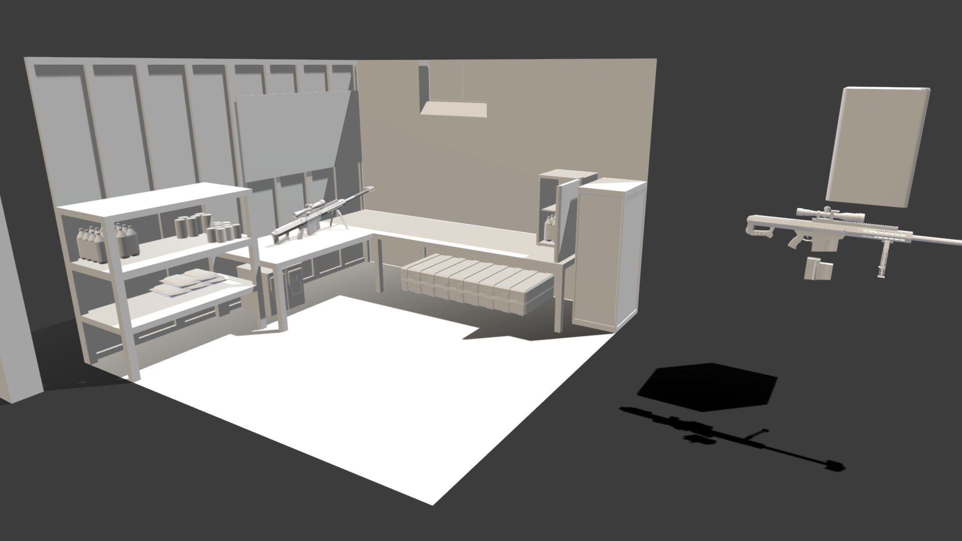 Basement Armoury - 3D model by fwjacob24 [b58810b] - Sketchfab