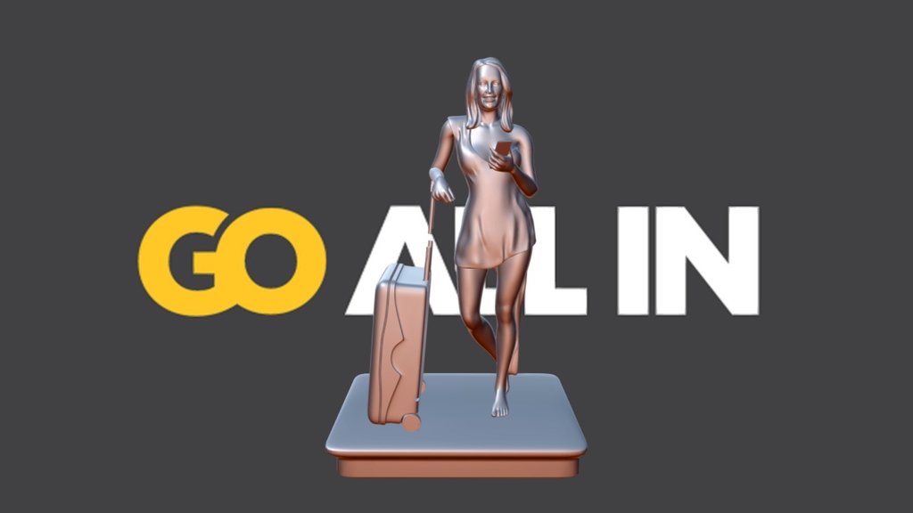 Female Statue Custom Face 3d Model By Capture It In 3d