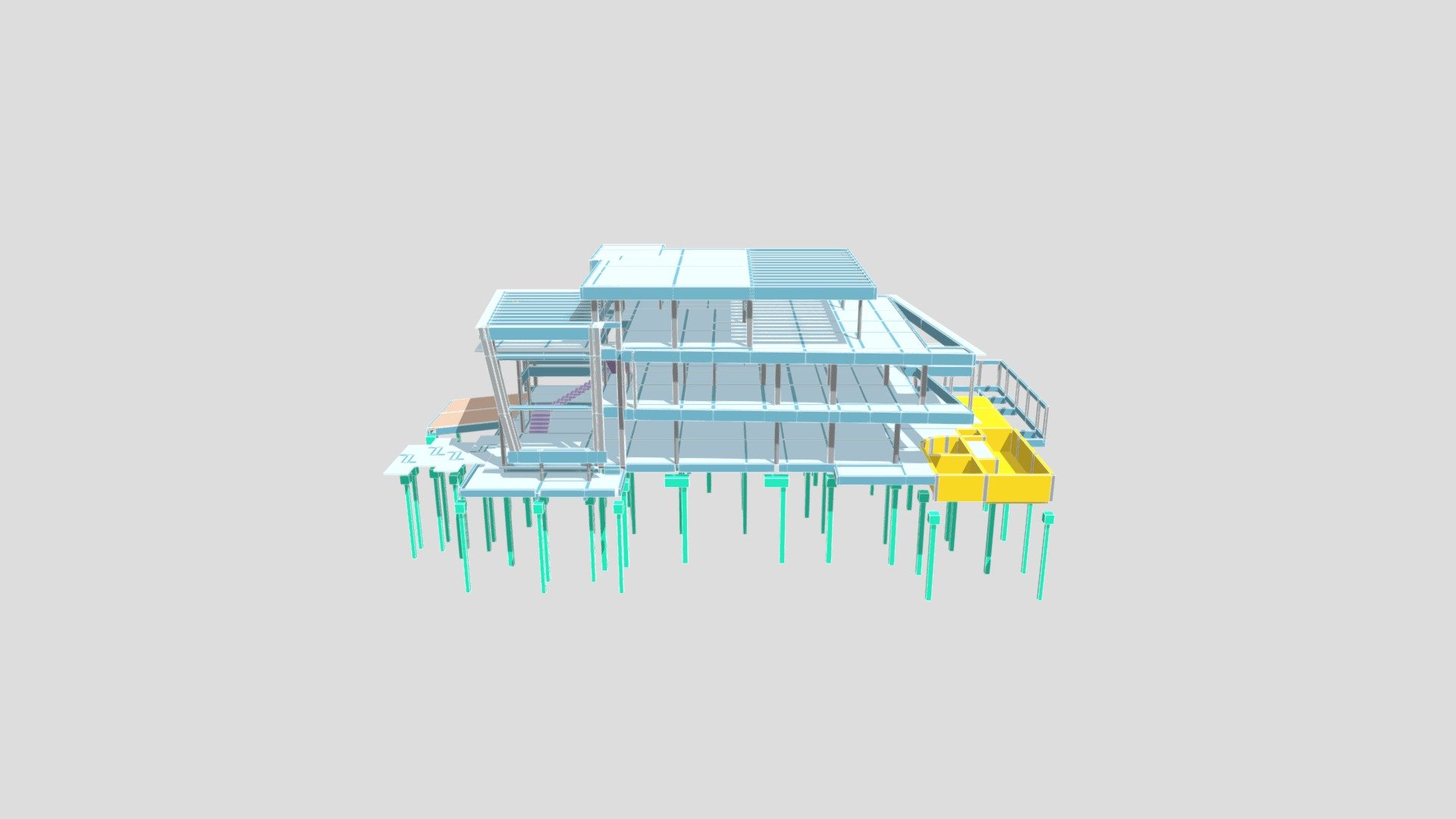 ESTRUTURA - ALPHAVILLE LT 01 QD 27 - final - Download Free 3D model by ...