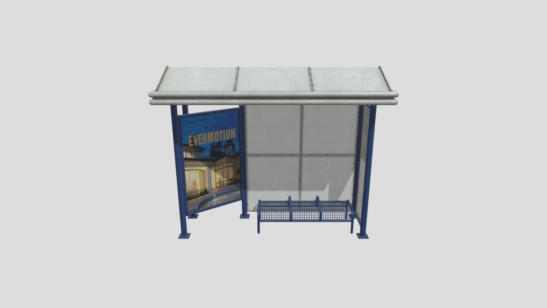 bus stop 85 AM24 - Buy Royalty Free 3D model by Evermotion [b58a86f ...