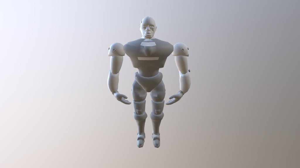 Cyborg - Download Free 3D model by Dylan Yeniel (@Yeniel) [b58bad8 ...