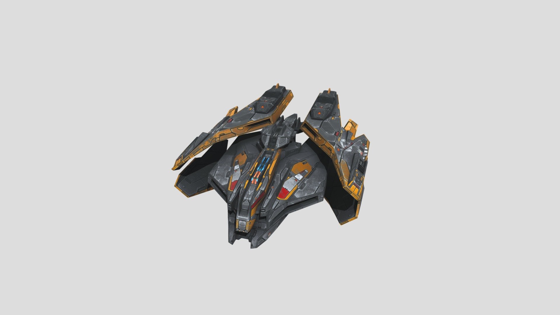 SciFi_Fighter_AK5 - 3D model by AinzOoalGown (@stustar07) [b58c500 ...
