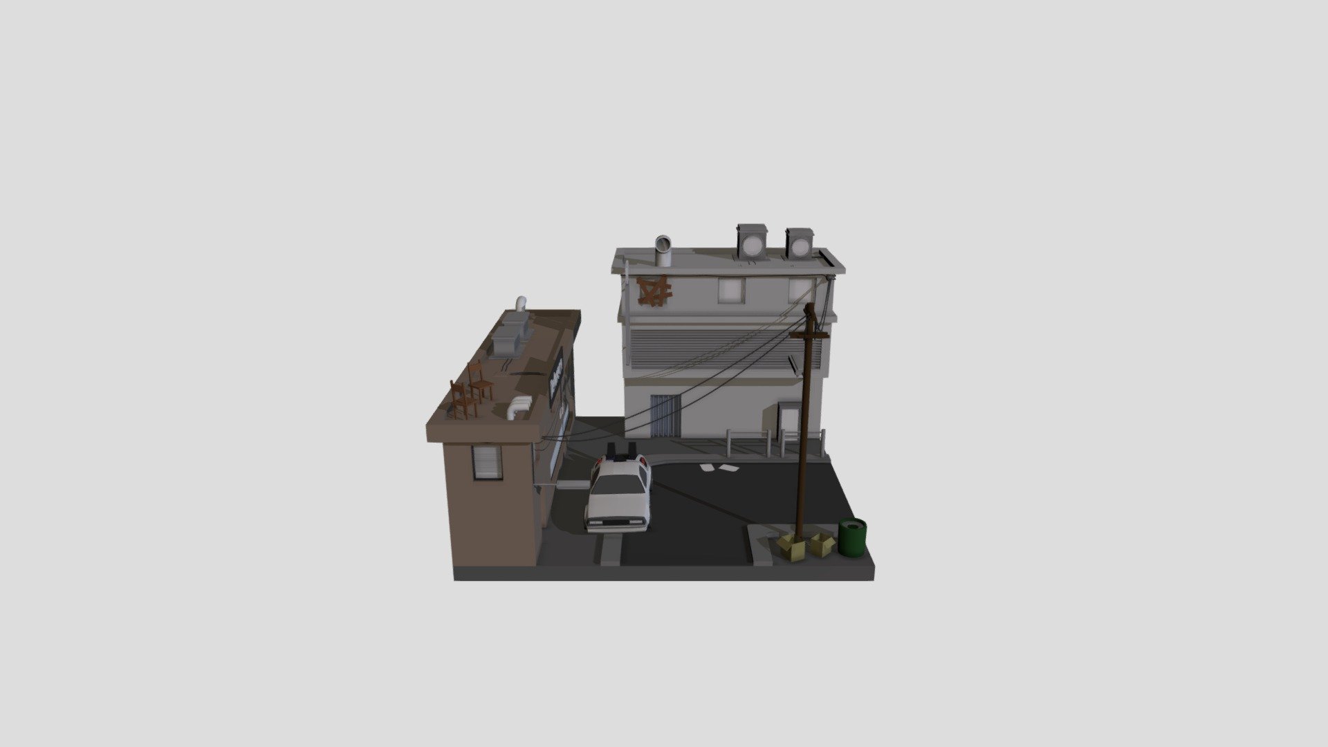 Neon Drive - 3D model by DrSamFischer [b58d273] - Sketchfab