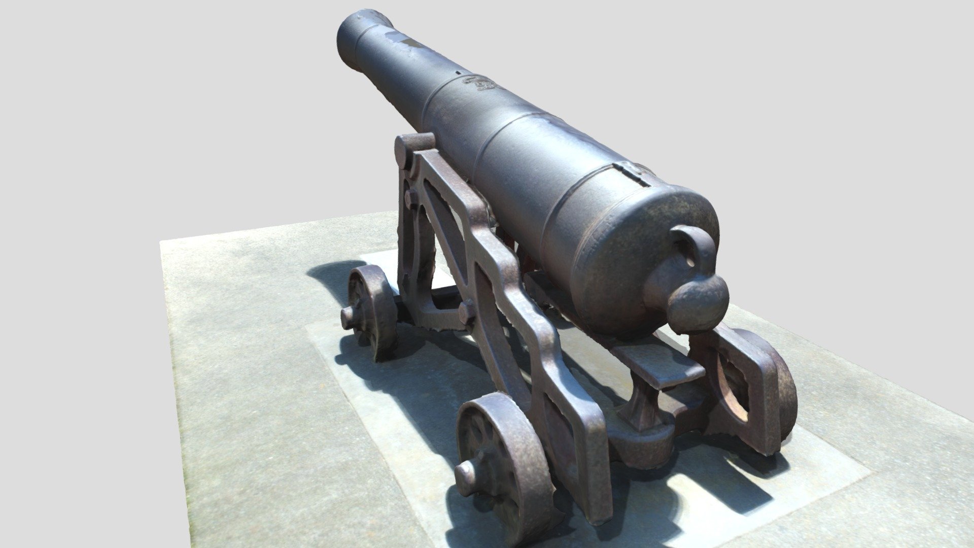 24 Pounder Carron Gun - 3D model by ReAnimate.xyz [b590485] - Sketchfab