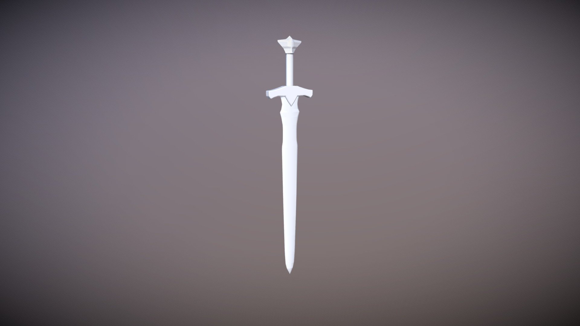 Low Poly Sword - 3D model by ReggieTheSlow [b590987] - Sketchfab