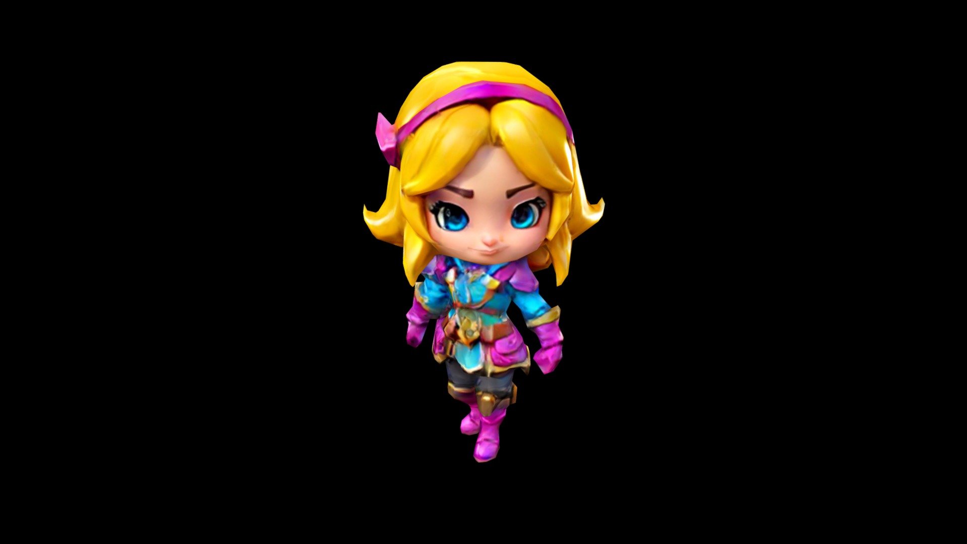 "Introducing Lirith, the Magical Warrior" - Download Free 3D model by ...