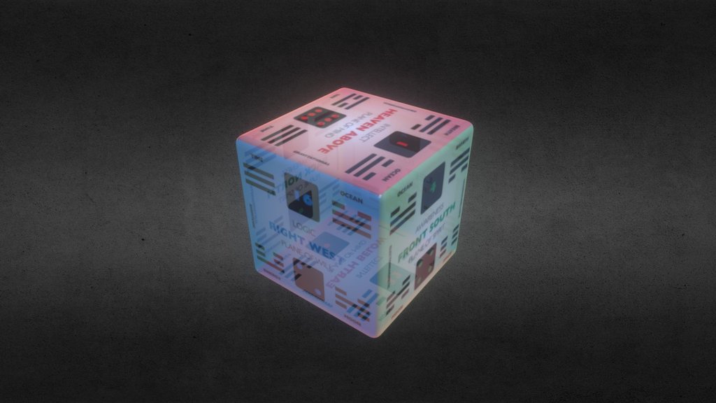 Cube: 6 sides, 8 corners - 3D model by U Ching (@juryt) [b592e88 ...