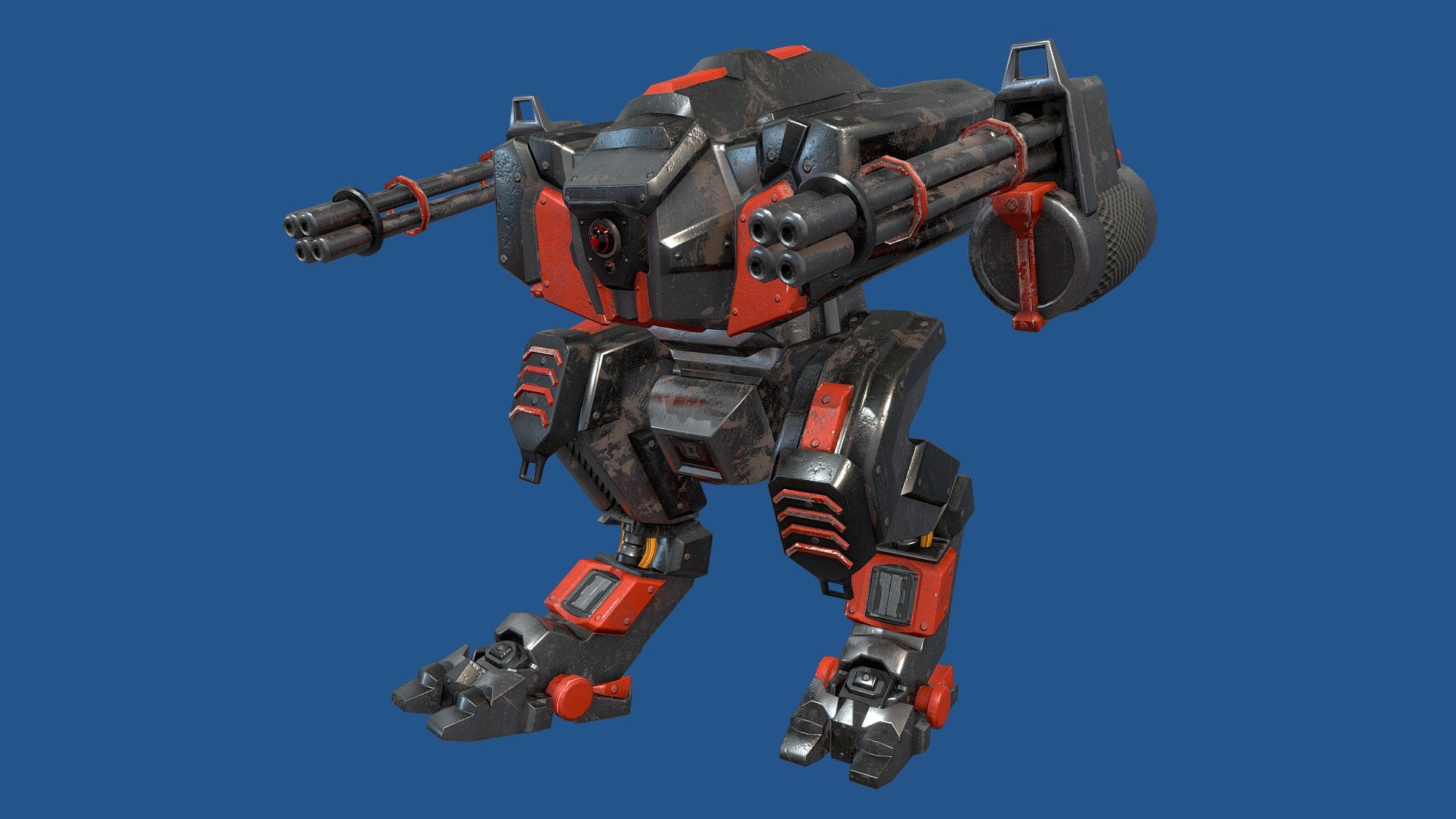 Mech Boss - 3D model by KaylaMiller191 (@KaylaMiler191) [b59384b ...