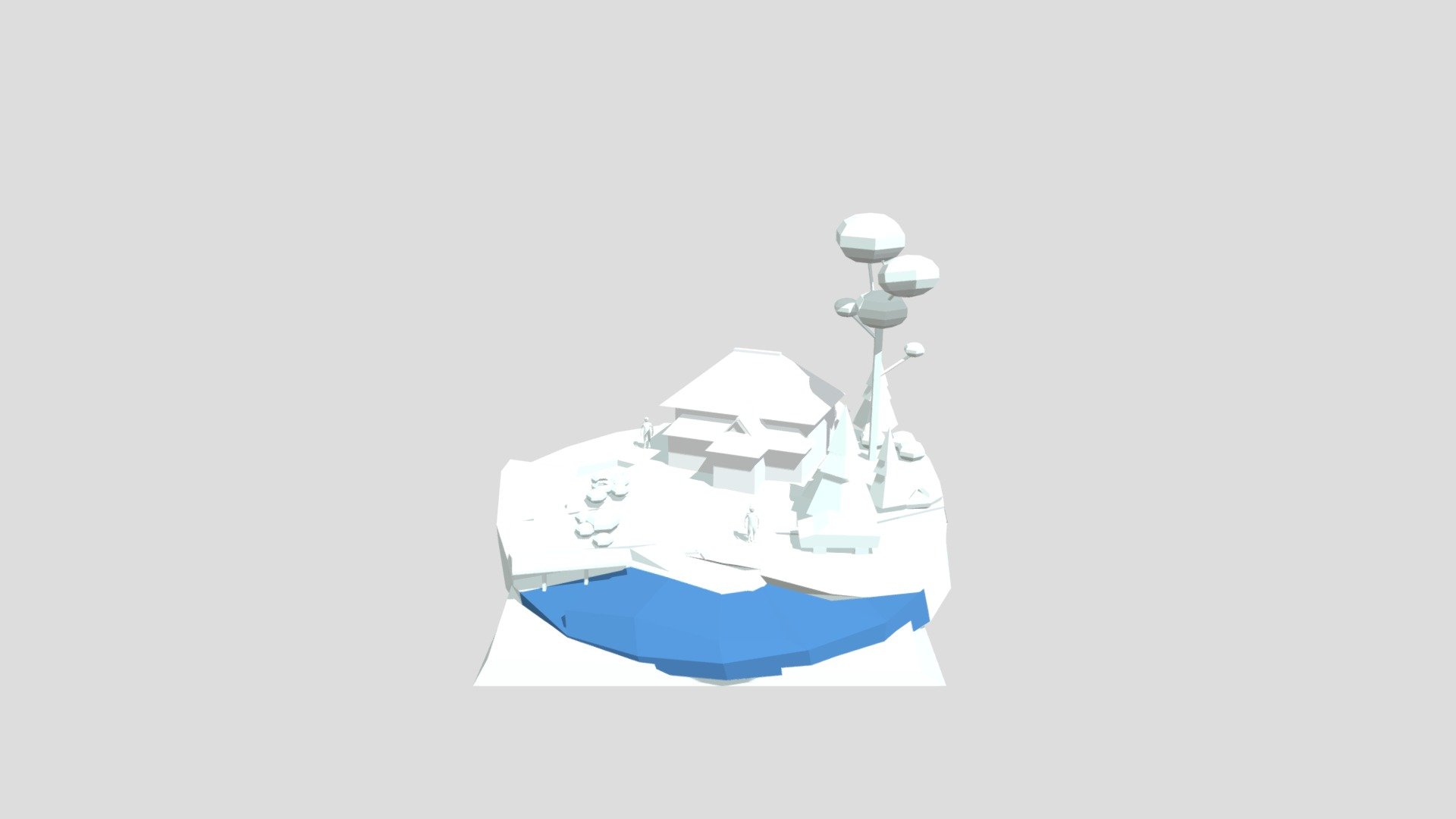 Blockout - Grandmother's House - 3D model by Ivans Minajevs (@ivansminajevs) [b593892] - Sketchfab