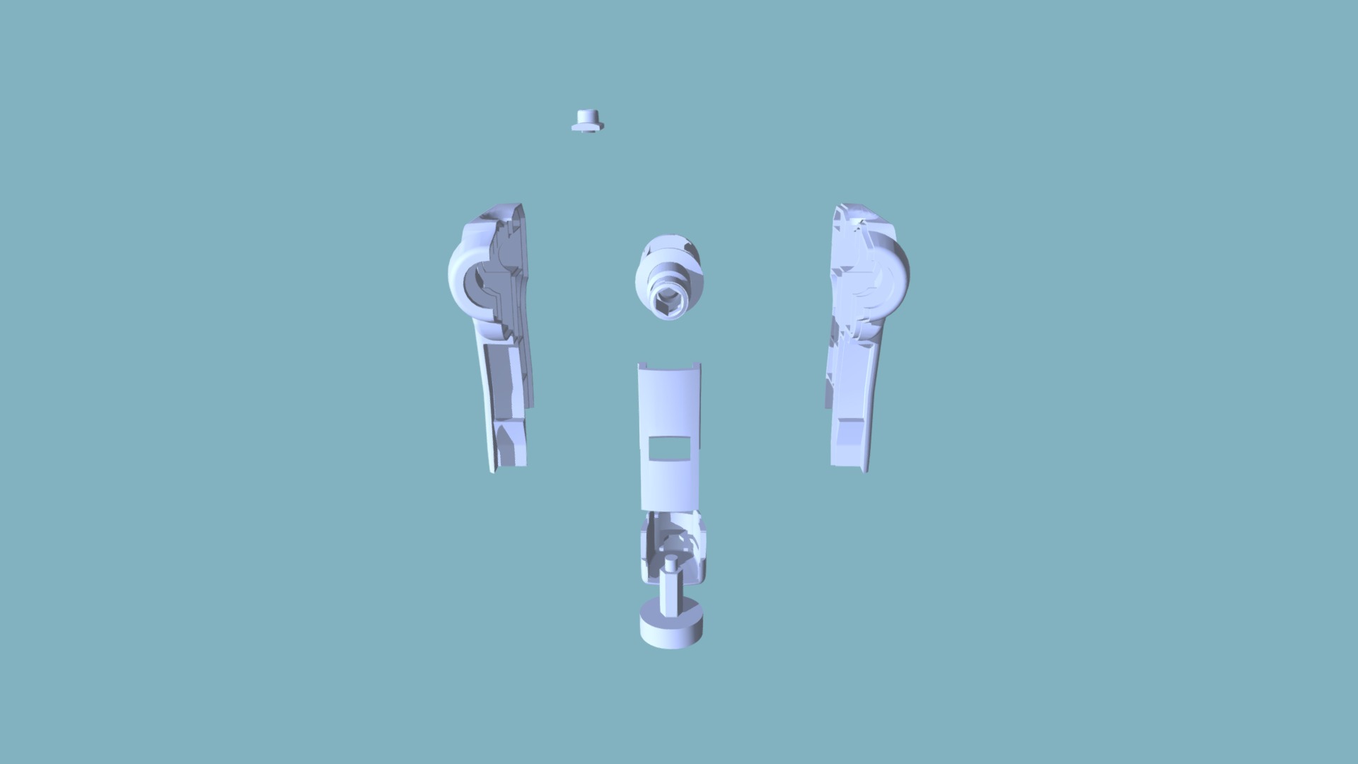 Exploded View - 3D model by daniel.a.marshall94 [b59415e] - Sketchfab