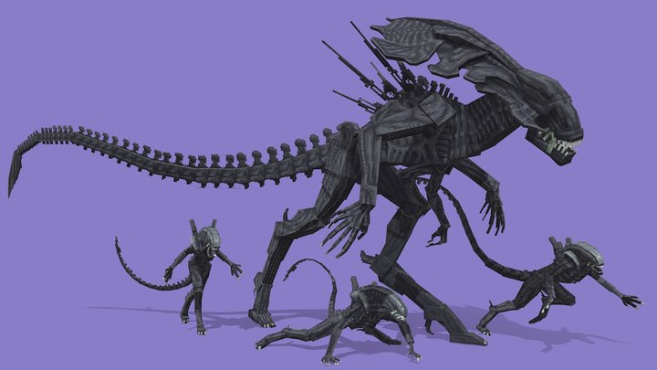 Xenomorph 3D models - Sketchfab