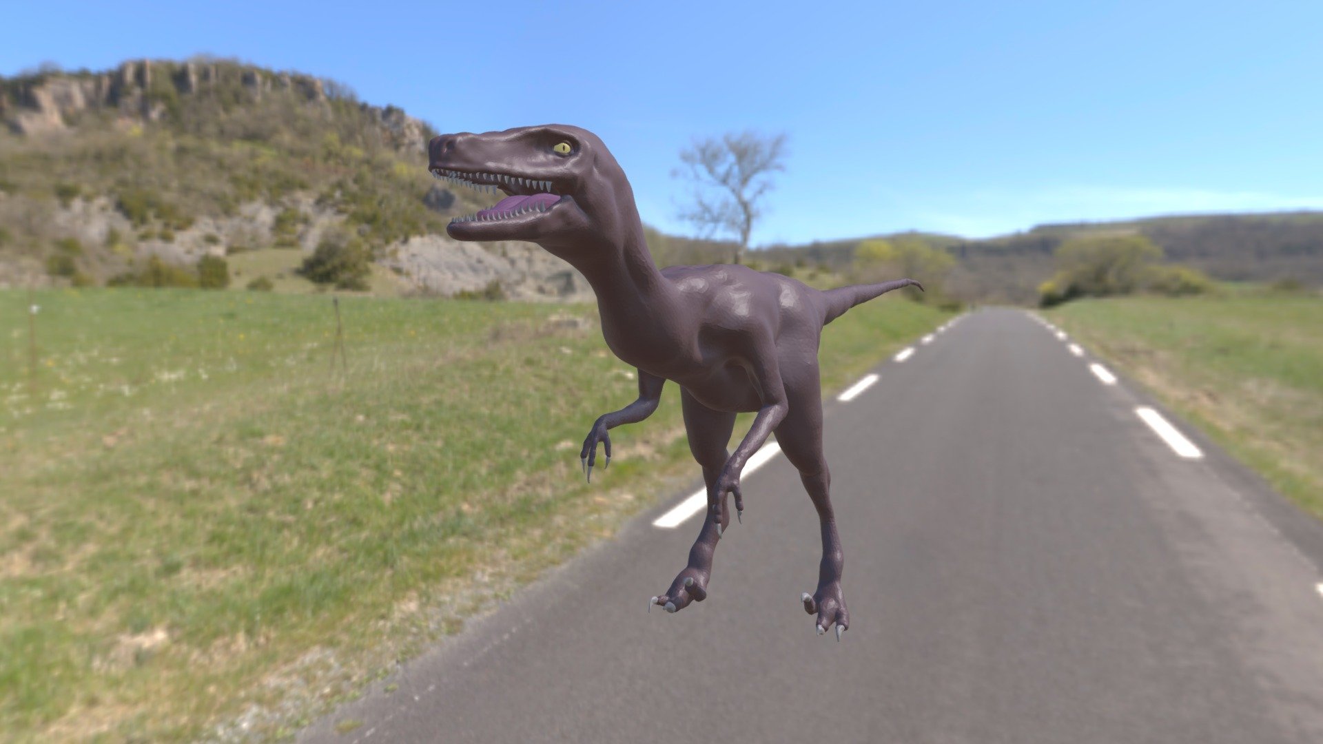 Velociraptor - Download Free 3D model by elavesabe [b595aae] - Sketchfab