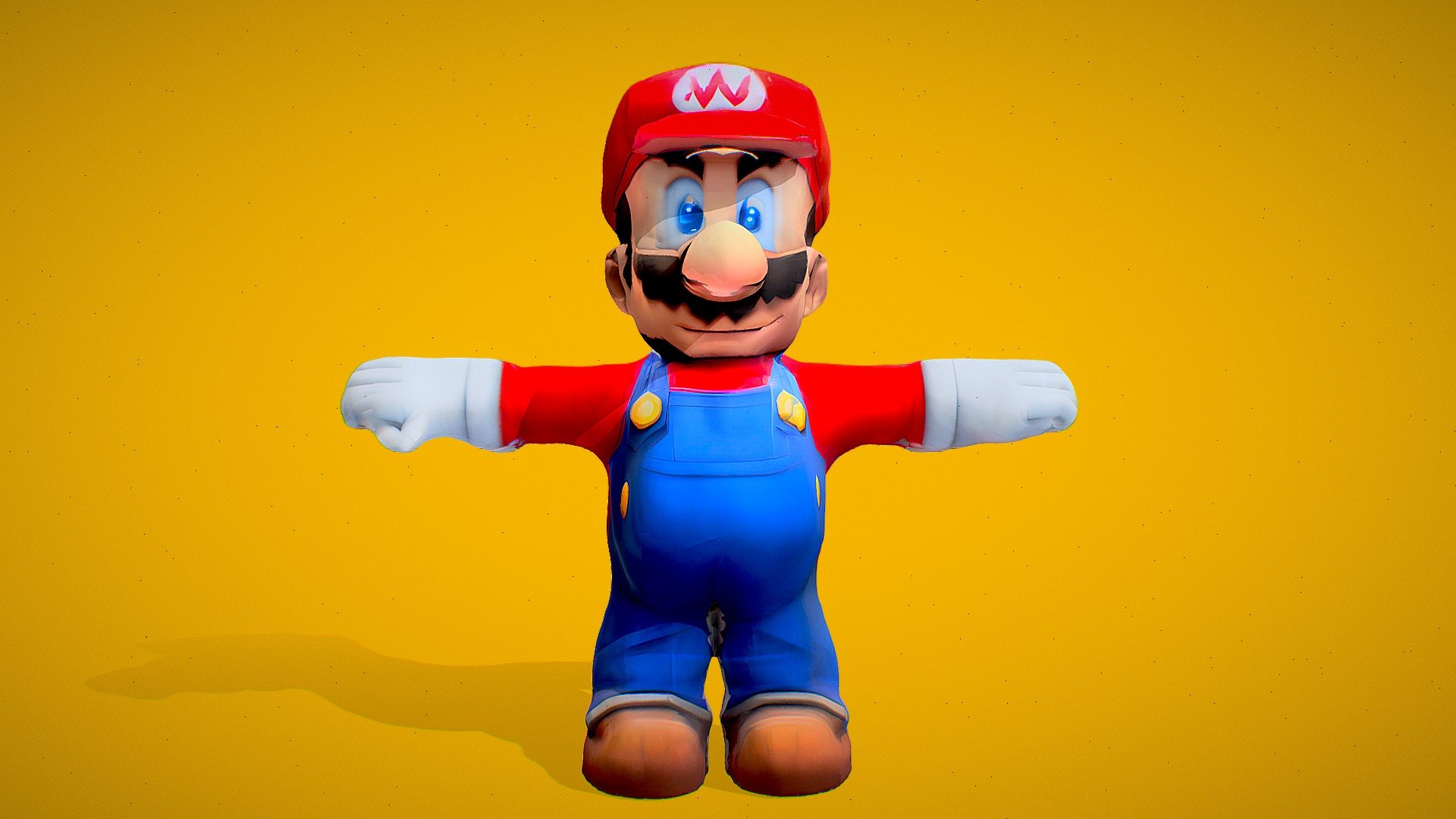 Super Mario 64 Download Free 3d Model By Verticle [b597e44] Sketchfab
