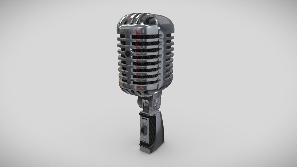 mic - A 3D model collection by aloejack - Sketchfab