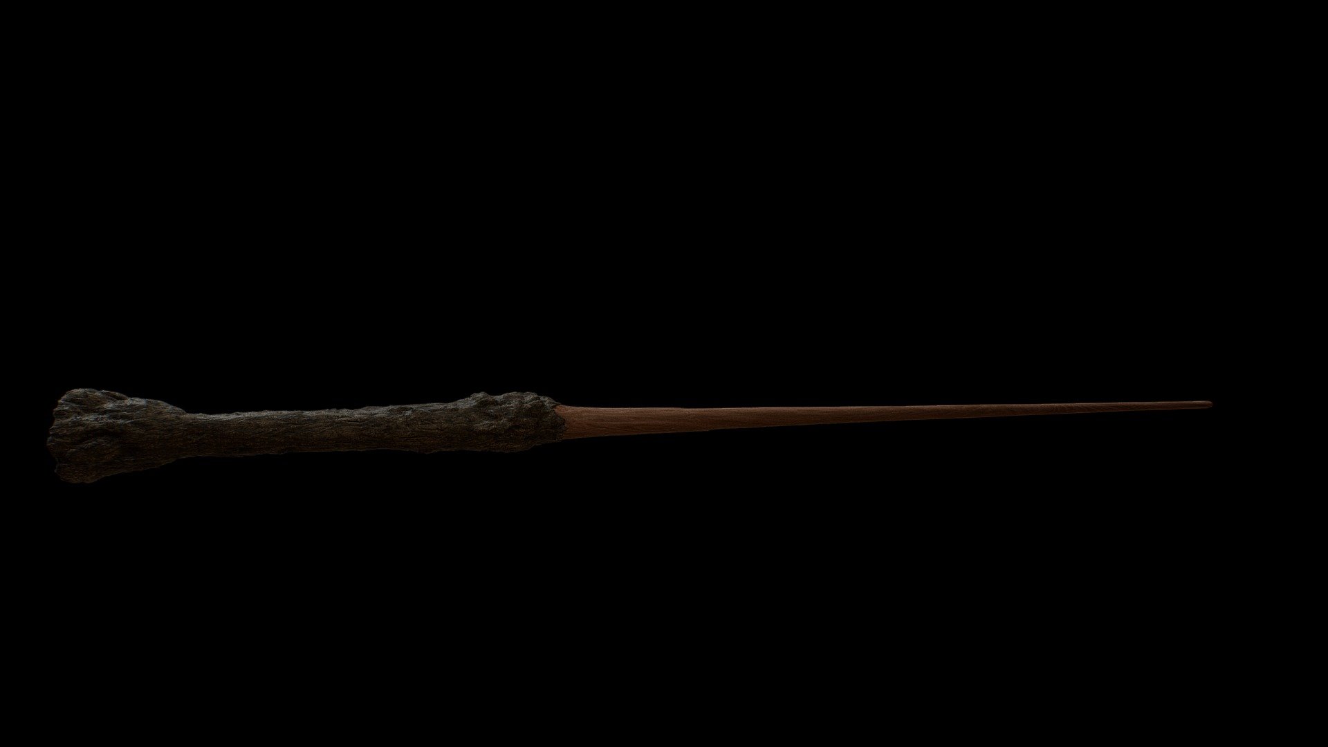 Harry Potter's wand - Download Free 3D model by Xeries (@Xeriesart ...