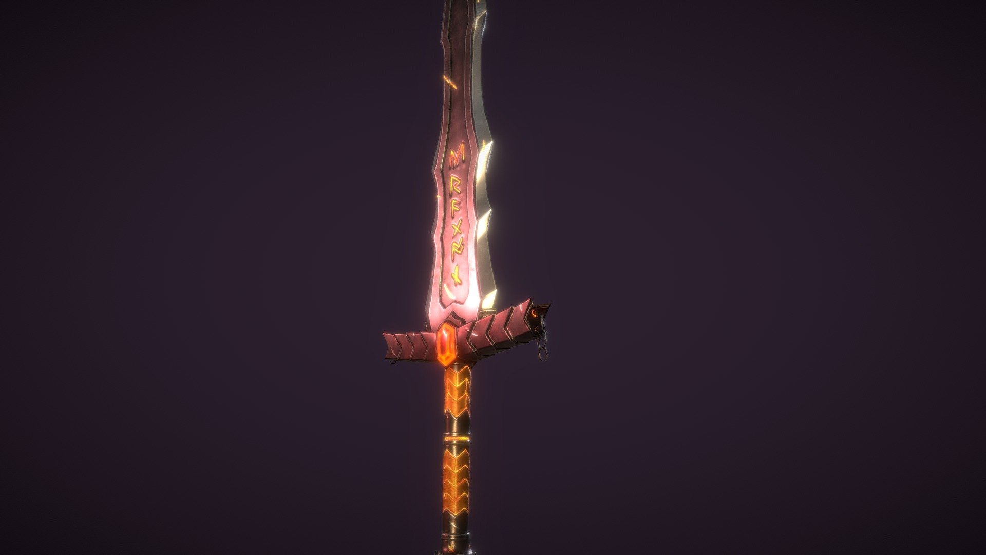 Stylized Fantasy Sword - Download Free 3D model by Bodhi (@BodhiWood ...