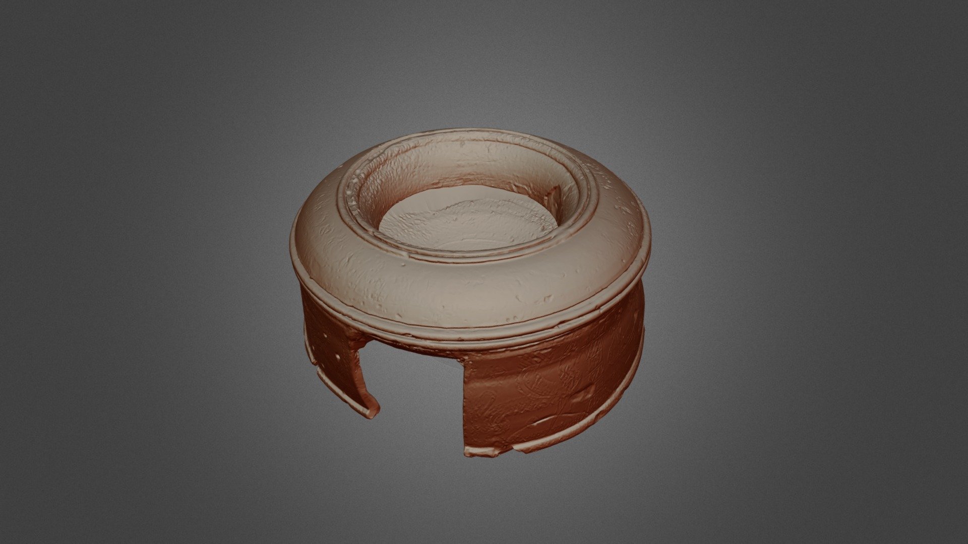 Pyxis / drievoetige doos - Download Free 3D model by Tracing the Potter ...