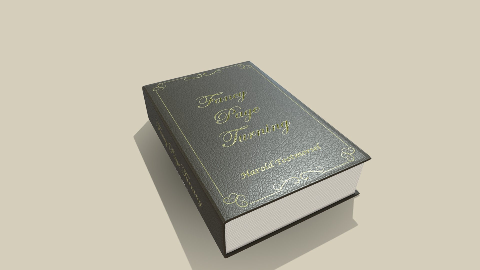 Fancy Page Turning Book - Download Free 3D model by sammy_t [b59c437 ...