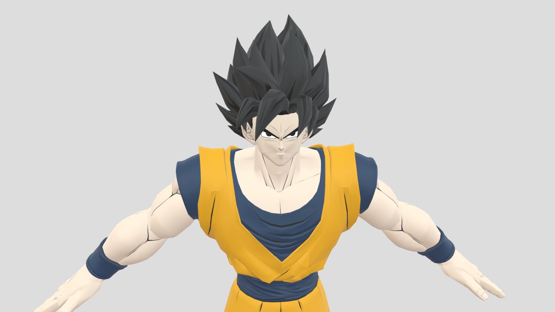 DBFZ_Goku_Partial_SSJ - Download Free 3D model by 20062020year [b59d2a9 ...
