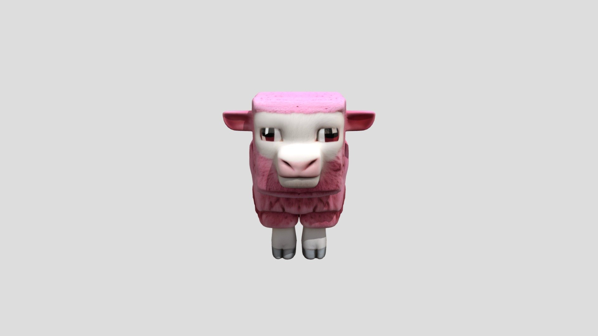 Sheep A Minecraft Movie Fan Made - Download Free 3D model by ...